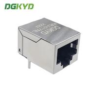 China KRJ-017NL 10/100Base Tab Down rj45 lan Jack Network Connector with lan transfomer for sale