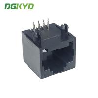 China DGKYD56311188IWA1DY1030 RJ45 Single Port Connector 8P8C All Plastic Lightless -40℃ to +85℃ Operating Temperature for sale