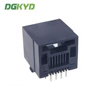 China DGKYD56311188IWA1DY1030 RJ45 Single Port Connector 8P8C All Plastic Lightless -40℃ to +85℃ Operating Temperature for sale
