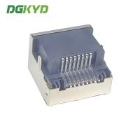 China KRJ-CB4.2SMTWDNL Single Port Sink 4.2 RJ45 Network Connector SMD Interface for sale