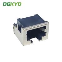 China KRJ-CB4.2SMTWDNL Single Port Sink 4.2 RJ45 Network Connector SMD Interface for sale