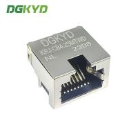 China KRJ-CB4.2SMTWDNL Single Port Sink 4.2 RJ45 Network Connector SMD Interface for sale