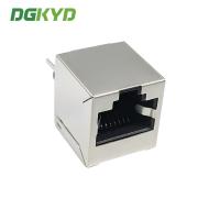 China DGKYD 8P8C RJ45 Socket 180 Degree Direct Interface - 10/100/1000BASE-T Compatible with 8 Positions and -40℃ to 85℃ Operating Range for sale