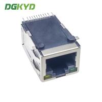 China DGKYD311B093DA2A7S009 Network filter SMD 25.4mm thin RJ45 100M integrated transformer 8P8C for sale
