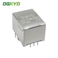 China DGKYD Single Port RJ12 Connector 6P6C Shielded Lightless G/FU 10/100/1000 BASE-T for sale