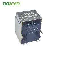 China DGKYD511B002AC2A2DK068 180 Degree Vertical RJ45 Network Connector with Integrated Filter, 8-Port 1000BASE-T for sale