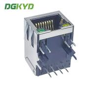 China KRJ-138NL 10/100 RJ45 Ethernet Connector with EMI Filter, 8-Position 8-Contact Modular Jack for sale