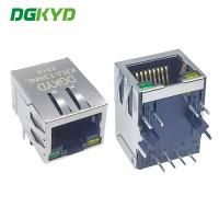 China KRJ-138NL 10/100 RJ45 Ethernet Connector with EMI Filter, 8-Position 8-Contact Modular Jack for sale