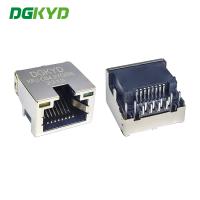 China KRJ-CB4.2YGZNL Metal Shielded RJ45 Jack SMT with 8 Positions and -40℃ to 85℃ Operating Temperature for sale