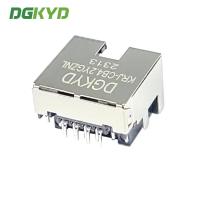 China KRJ-CB4.2YGZNL Metal Shielded RJ45 Jack SMT with 8 Positions and -40℃ to 85℃ Operating Temperature for sale