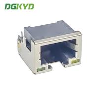 China KRJ-CB4.2YGZNL Metal Shielded RJ45 Jack SMT with 8 Positions and -40℃ to 85℃ Operating Temperature for sale