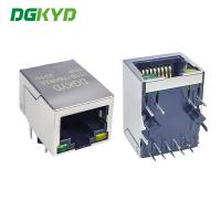 China DGKYD111B178AB2A1DP RJ45 Connector Crystal Head Network 100M With Light Poe for sale