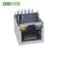 China DGKYD111B178AB2A1DP RJ45 Connector Crystal Head Network 100M With Light Poe for sale