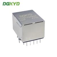 China DGKYD111B178AB2A1DP RJ45 Connector Crystal Head Network 100M With Light Poe for sale