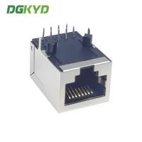 China DGKYD111B002GWA1D Single Port RJ45 100M Integrated Transformer Without Light for sale