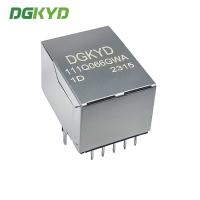 China DGKYD111Q066GWA1D RJ45 Connector 1000M Integrated Transformer Without Light for sale