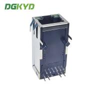 China DGKYD411Q016DB3A1D Waterproof RJ45 Connector with 1000BASE-T Support and -40℃ to 85℃ Temperature Range for sale