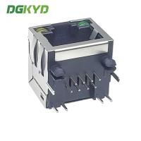 China DGKYD561188DB1A1DY128 Without Filter 8P8C Shielded Connector With Light Network Port Socket for sale