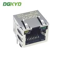China DGKYD561188DB1A1DY128 Without Filter 8P8C Shielded Connector With Light Network Port Socket for sale