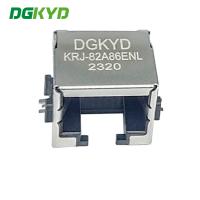 China KRJ-82A86ENL RJ45 SMT Network Port Socket - 10/100/1000BASE-T, -40℃ to 85℃ Operating Temperature for sale
