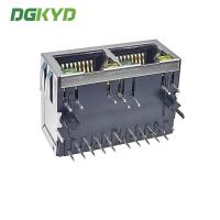 China DGKYD112Q019DA2A1D Dual Port RJ45 Connector with Gigabit Filter 10P8C Interface for 1000M BASE-T Networks for sale