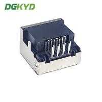 China KRJ-CB4.2WDNL Shielded RJ45 Connector DIP 8P8C 10/100/1000BASE-T No Filter No LED for sale
