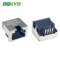 China KRJ-CB4.2WDNL Shielded RJ45 Connector DIP 8P8C 10/100/1000BASE-T No Filter No LED for sale