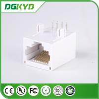 China KRJ-015PNL Single Port 10/100BASE RJ45 Ethernet Connector with Integrated Magnetics, 20.6mm Length, 1500V Isolation for sale