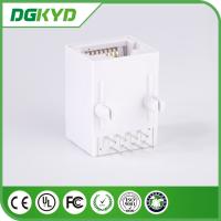 China KRJ-015PNL Single Port 10/100BASE RJ45 Ethernet Connector with Integrated Magnetics, 20.6mm Length, 1500V Isolation for sale