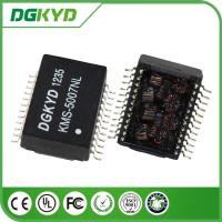 China KMS-5007NL 24 PIN Power Ethernet Transformer SMD for 1000BASE with 1500V Hi-Pot and -40℃ to +85℃ Range for sale