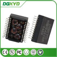 China 24PIN 1000M Ethernet Transformer Network Filter with POE Support 1500V Isolation 720mA Current for sale