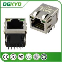 China DGKYD211Q066FA1A5 1000M Industrial RJ45 Connector with LED Indicators, 21.5mm Length, -40°C to 85°C Operating Range for sale