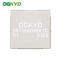 China DGKYD Single Port RJ45 Socket Black Copper Shell 8P8C PBT 10/100/1000BASE-T for sale