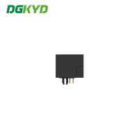 China Cat5e RJ45 Modular Jack 4 Ports 8P8C 1.02mm Pin Pitch PCB Female Connector DIP for sale