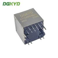 China DGKYD511Q565AB2A8D2 180-Degree Vertical RJ45 Connector with 2.5G Support and 265℃ Solder Temperature for sale