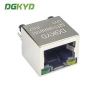 China DGKYD52T1188AB1A1DY1 8P8C RJ45 Connector 180° Vertical Interface Shielded with 8 Positions and Gold Plating Options for sale