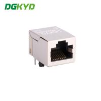 China Single Cell RJ45 With Filter Socket 100M Crystal Head Interface 8-Position Modular Jack DGKYD211B003GWA5DZ for sale