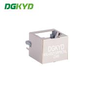 China 15mm Height RJ45 Keystone Jack KRJ-5521S8P8CNL - 8P8C PCB Mount with -40℃ to +85℃ Temperature Range for sale