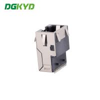 China RJ45 Connector Gigabit Integrated Ethernet Filter SMD 1x1 10/100/1000 BASE-T for sale