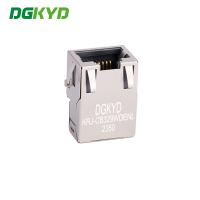 China RJ45 Connector Gigabit Integrated Ethernet Filter SMD 1x1 10/100/1000 BASE-T for sale