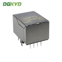 China DGKYD111B002BA2A1DBKN RJ45 Ethernet Connector 100Mbps 8-Position Shielded with Gold 6μ Plating for sale