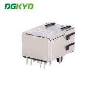 China KRJ-015SHPOENL 25.4mm Single Port RJ45 Connector with 100Mbps Filtering Integrated Transformer and PoE Support for sale
