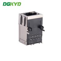 China KRJ-015SHPOENL 25.4mm Single Port RJ45 Connector with 100Mbps Filtering Integrated Transformer and PoE Support for sale