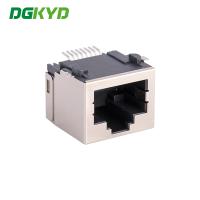 China DGKYD561188GWA6SB1133 Single Port RJ45 Network Socket - 8 Position, 10/100/1000BASE-T/TX, -40℃ to +85℃ Operating Range for sale