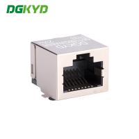 China DGKYD561188GWA6SB1133 Single Port RJ45 Network Socket - 8 Position, 10/100/1000BASE-T/TX, -40℃ to +85℃ Operating Range for sale