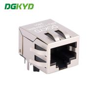 China KRJ-118BABNL Industrial RJ45 Modular Jack Connector - Gigabit Ethernet, 8-Port, -40°C to 85°C Operating Temperature for sale