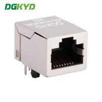 China KRJ-H146WDNL 100 BASE Single Port RJ45 Ethernet Connector Filter 8 Pins 8 Contacts Cat5 With Transformer for sale
