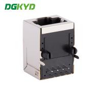 China KRJ-H146WDNL 100 BASE Single Port RJ45 Ethernet Connector Filter 8 Pins 8 Contacts Cat5 With Transformer for sale
