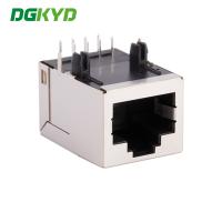 China KRJ-H146WDNL 100 BASE Single Port RJ45 Ethernet Connector Filter 8 Pins 8 Contacts Cat5 With Transformer for sale