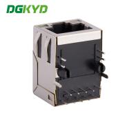 China KRJ-SH329GGOENL RJ45 Gigabit Ethernet Modular Socket 10-Position with LED Indicators for Network Equipment for sale